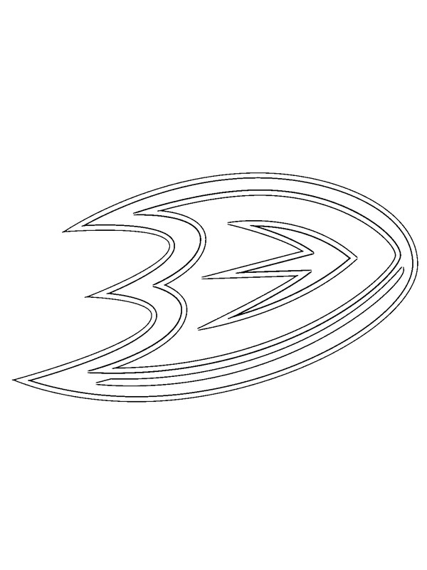 Oregon Ducks O Logo Coloring Pages